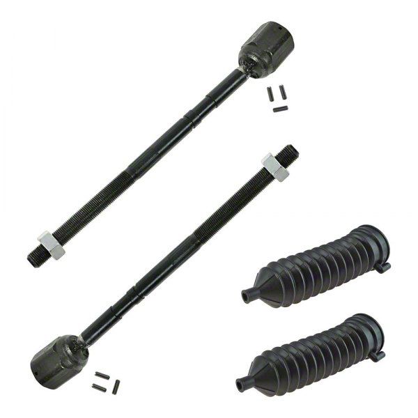 Mustang Front Inner Tie Rods with Pack and Pinion Bellows (84-93 ...
