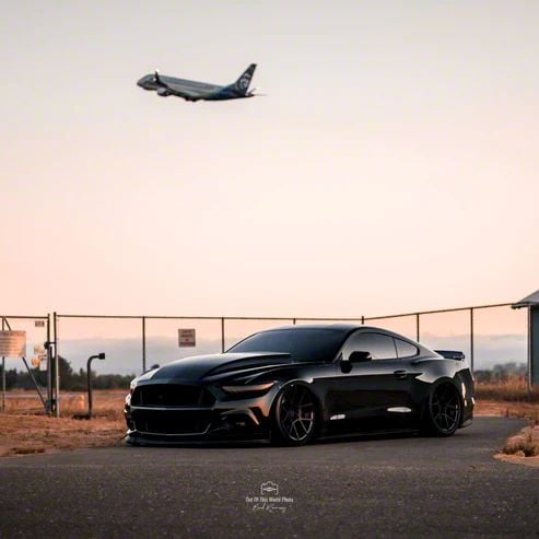 Mustang Front Lens Vinyl Tint Kit; 50% Lighter (15-17 Mustang; 18-22 ...