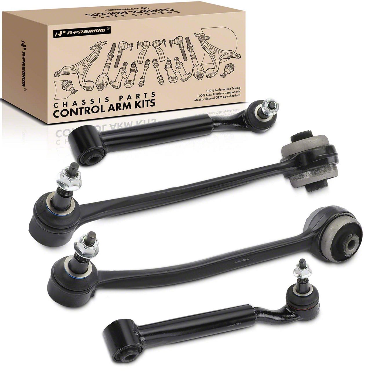 Mustang Front Lower Control Arm and Ball Joint Kit (15-23 Mustang GT ...