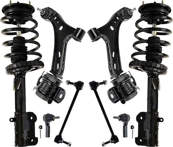 Mustang Front Lower Control Arms with Strut and Spring Assemblies, Sway ...