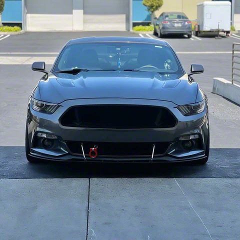 Mustang Front Splitter Extension (15-17 Mustang GT w/o Performance Pack ...
