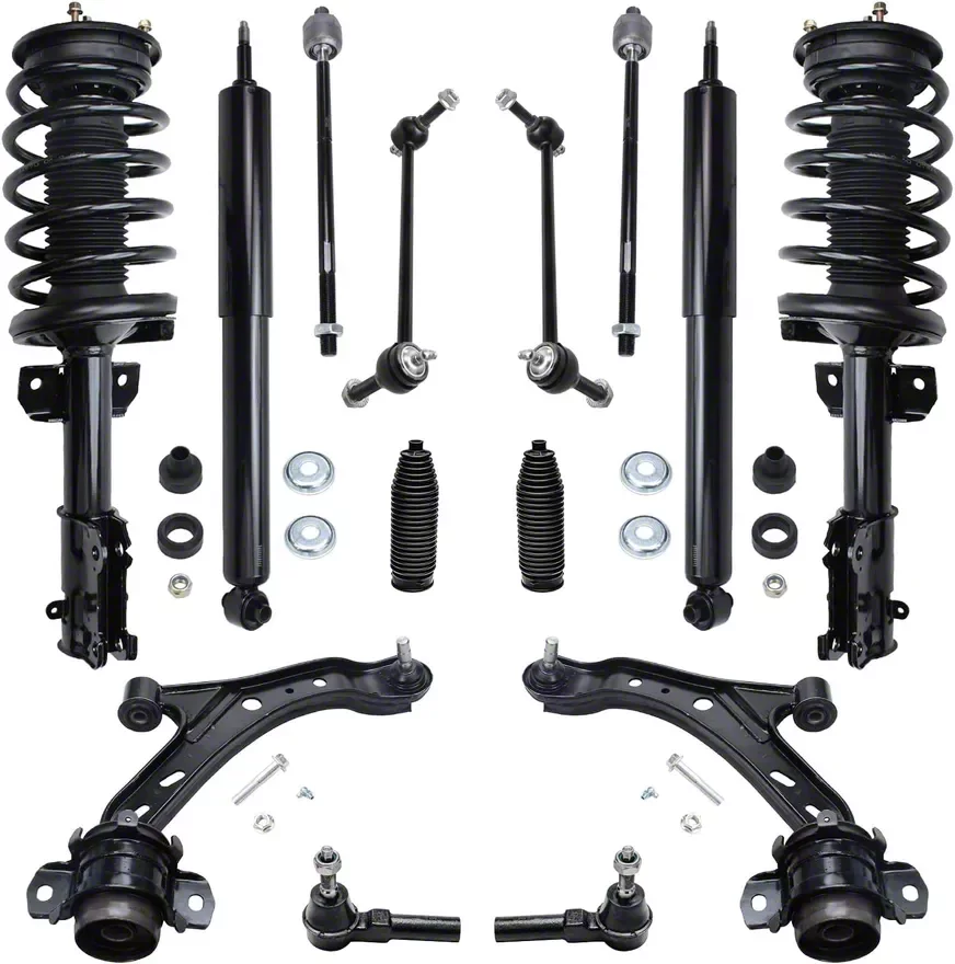 Mustang Front Strut and Spring Assemblies with Lower Control Arms ...