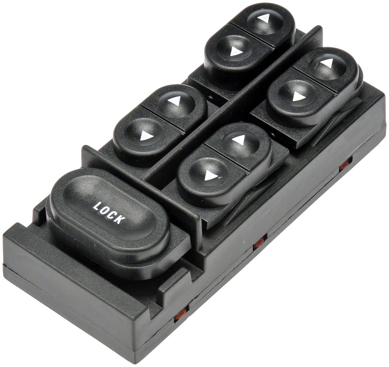 Mustang Front Window Switch 5-Button; Driver Side (87-93 Mustang ...