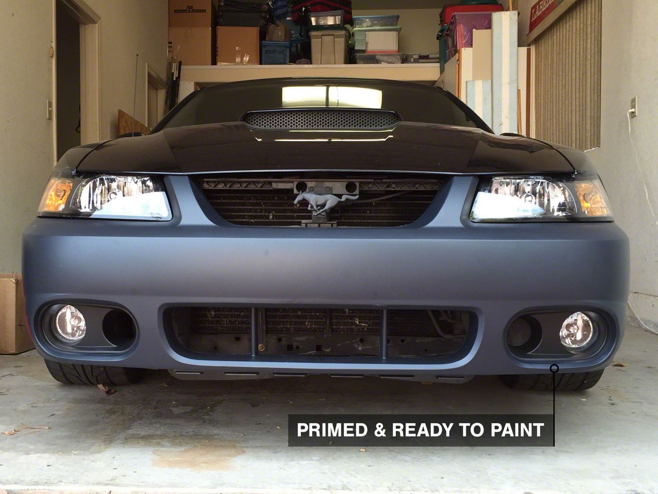 OPR Mustang Cobra Style Front Bumper Cover; Primed 100397 (99-04 ...