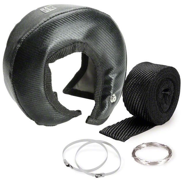 Mustang GEN-3 T6X Onyx Series Turbo Shield/Blanket Kit (Universal; Some ...