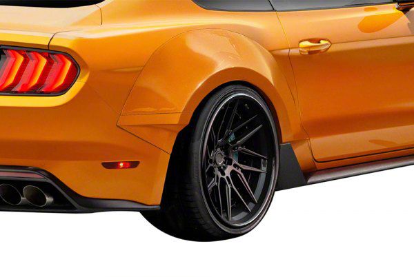 Mustang Grid Widebody Kit; Unpainted (18-23 Mustang GT Fastback ...