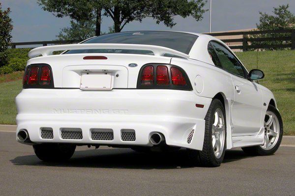 Mustang Ground Effects Kit; Unpainted (94-98 Mustang) - Free Shipping