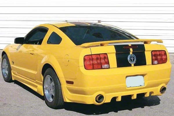 Mustang Ground Effects Kit; Unpainted (05-09 Mustang V6) - Free Shipping