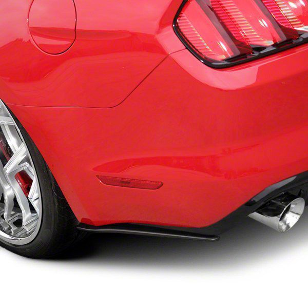 Mustang GT Concept Rear Add-On Spat Extensions; Carbon Fiber (15-17 ...