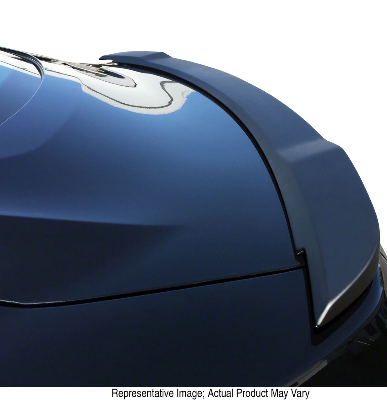 Mustang GT Style Flush Mount Rear Deck Spoiler; Triple Yellow (15-23 ...