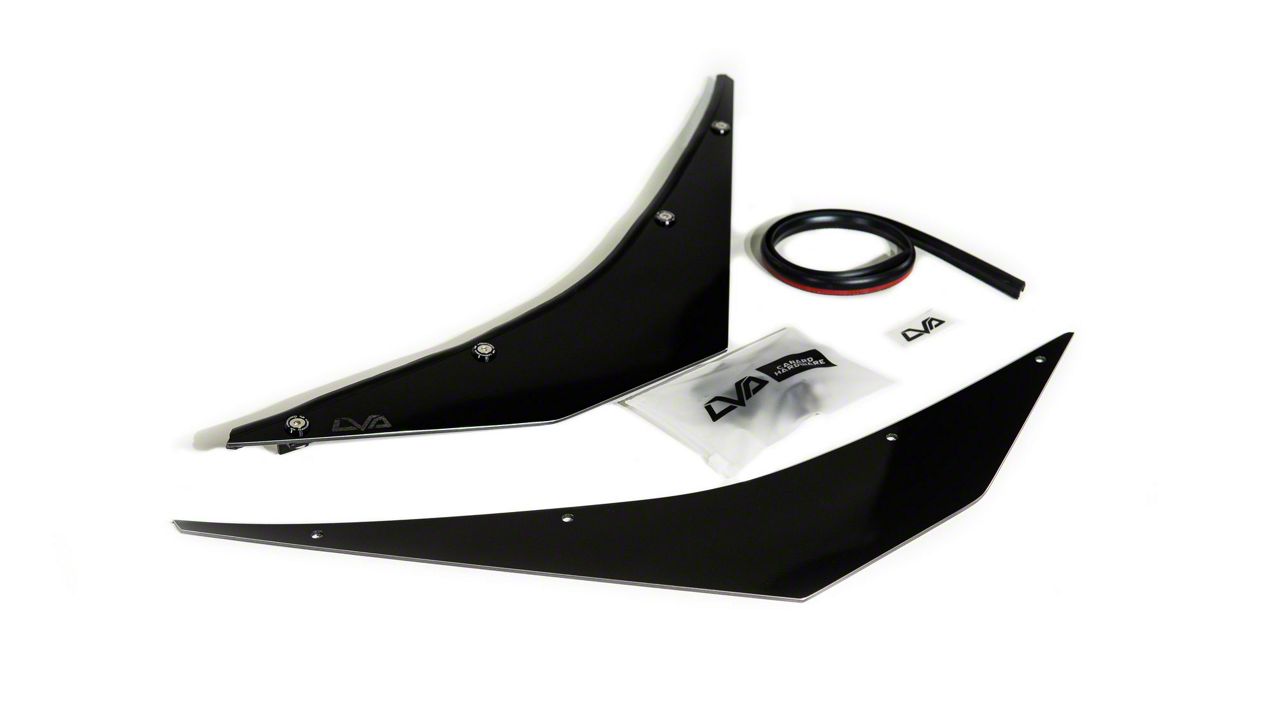 Mustang GT350 Style Canards for MP Concept GT350 Style Bumper (15-17 ...