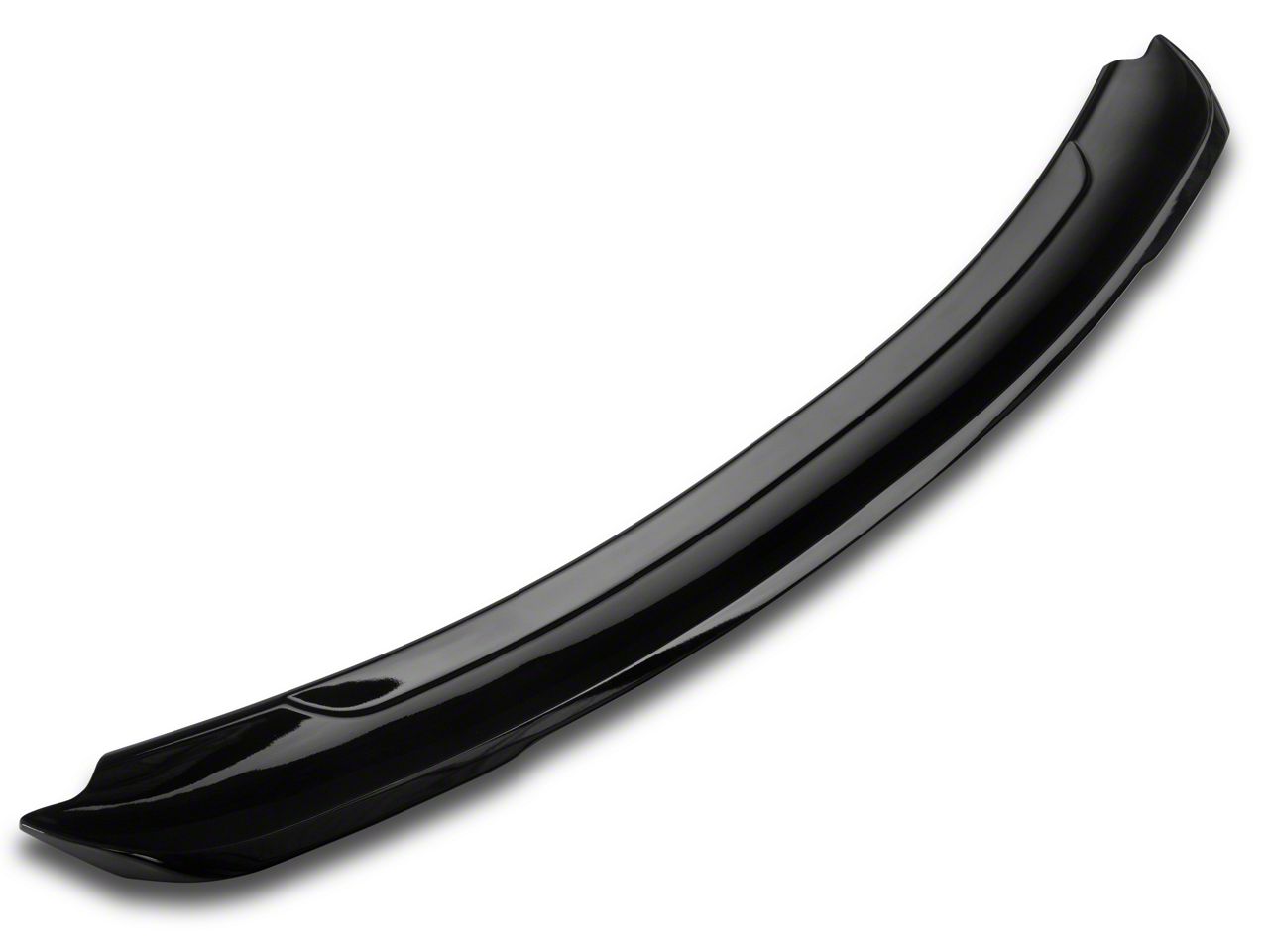 Mustang GT350 Track Pack Style Rear Spoiler; Gloss Black (15-23 Mustang ...