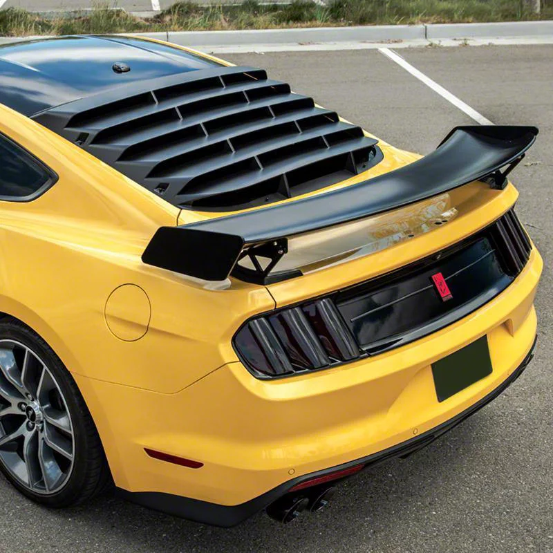 Mustang GT500 Track Pack Style Rear Spoiler; Carbon Fiber (15-23 ...