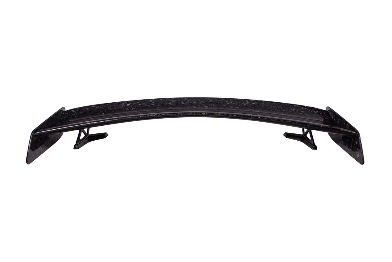Mustang GT500 Track Pack Style Rear Spoiler; Forged Carbon Fiber (15-23 ...