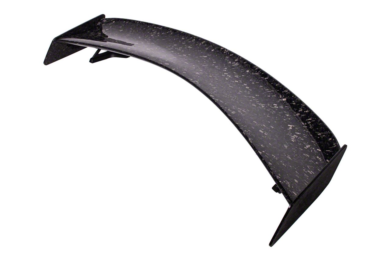 Mustang GT500 Track Pack Style Rear Spoiler; Forged Carbon Fiber (15-23 ...