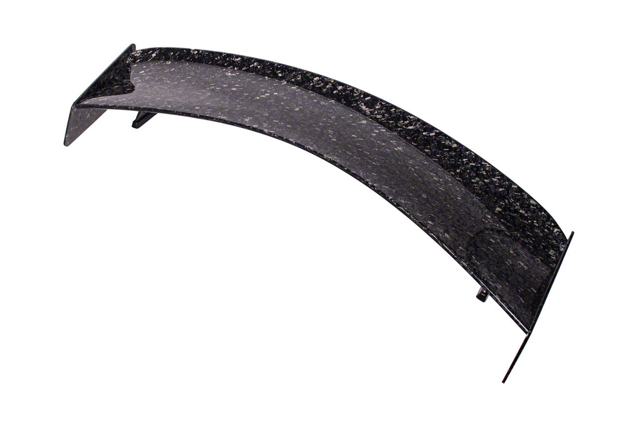Mustang GT500 Track Pack Style Rear Spoiler; Forged Carbon Fiber (15-23 ...