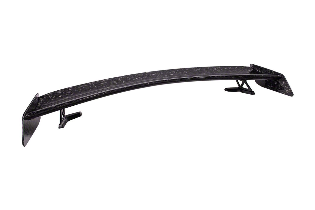 Mustang GT500 Track Pack Style Rear Spoiler; Forged Carbon Fiber (15-23 ...