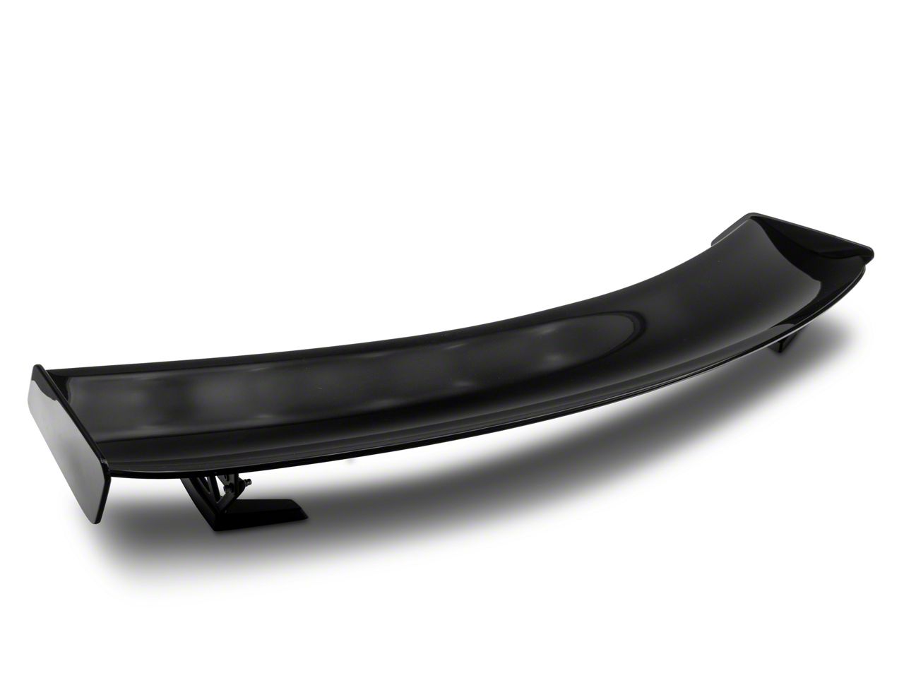Mustang GT500 Track Pack Style Rear Spoiler; Gloss Black (15-23 Mustang ...