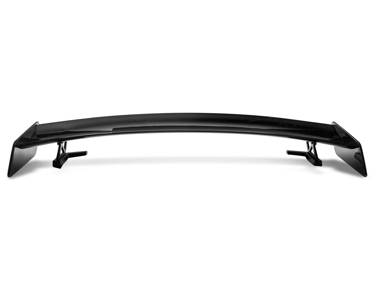Mustang GT500 Track Pack Style Rear Spoiler; Gloss Black (15-23 Mustang ...