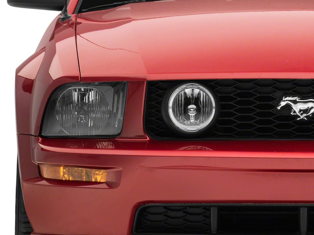 Mustang Halo Fog Lights; Clear (05-09 Mustang GT) - Free Shipping