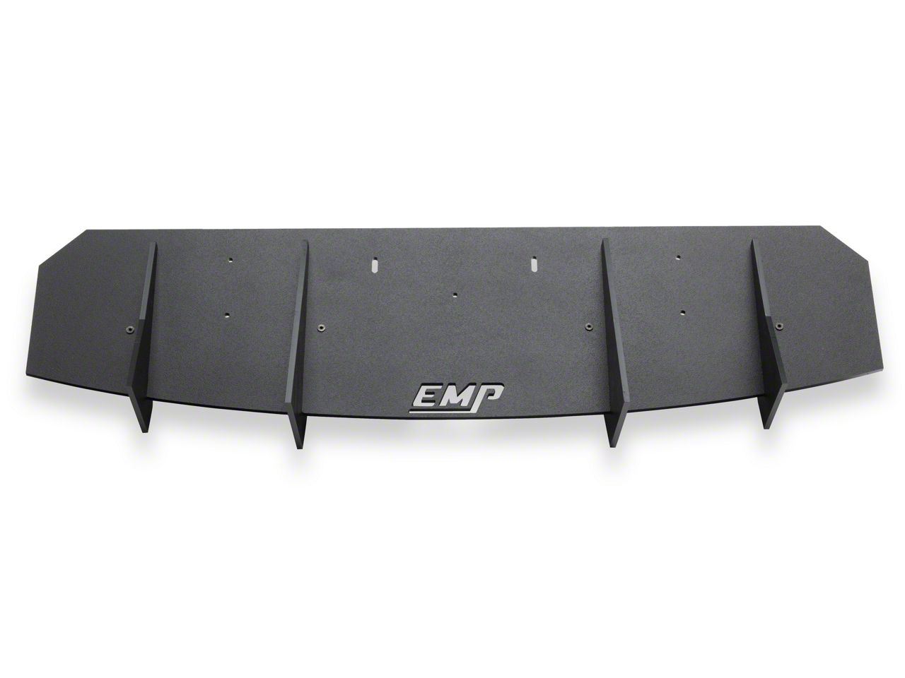Mustang HDPE Rear Diffuser V2; Matte Black (18-23 Mustang GT; 20-23 ...
