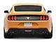 Mustang HDPE Rear Diffuser V3; Matte Black (18-23 Mustang EcoBoost w/o ...