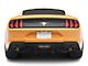 Mustang HDPE Rear Diffuser V3; Matte Black (18-23 Mustang EcoBoost w/o ...