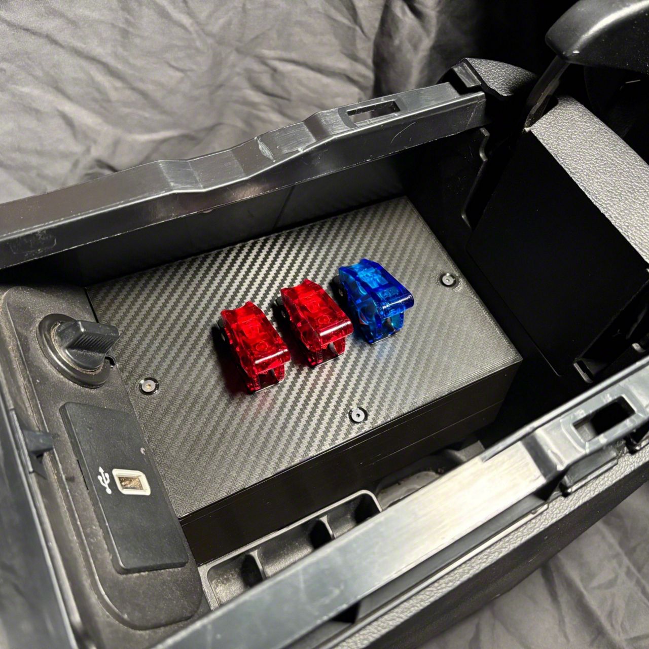 Mustang Hidden Switch Panel; 3-Switch (15-23 Mustang) - Free Shipping