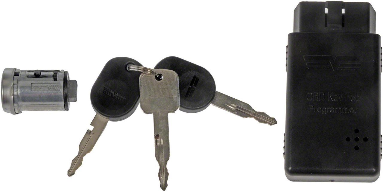 Mustang Ignition Lock Cylinder Kit with Programming Tool (05-09 Mustang ...