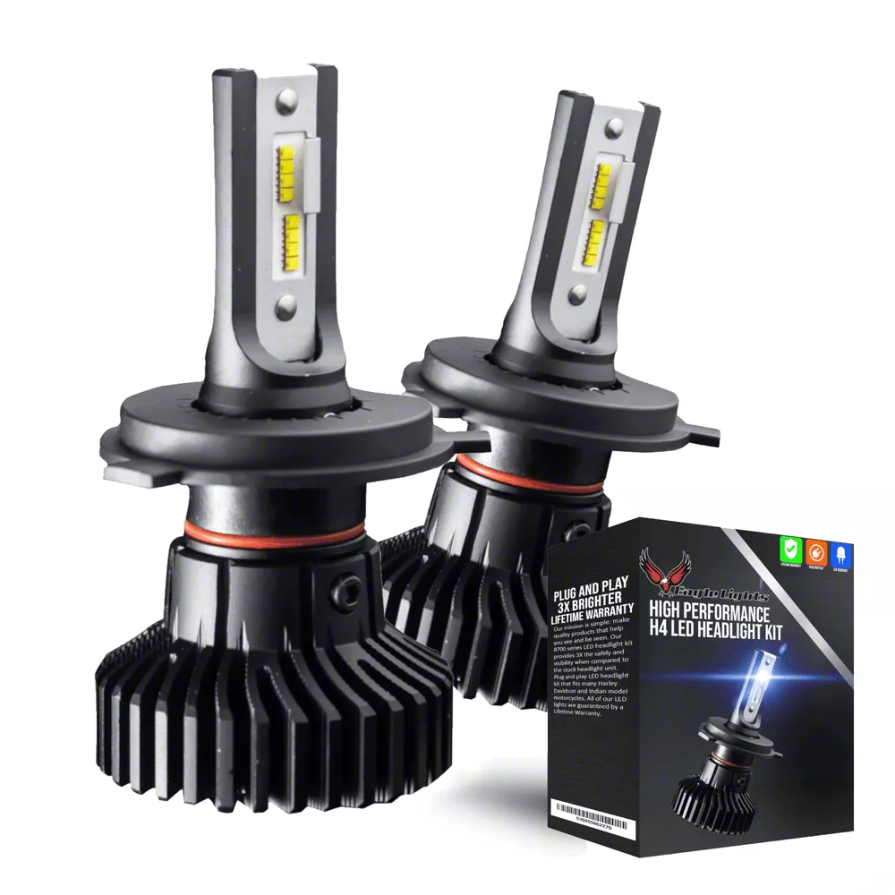 Mustang Infinity Beam LED Headlight Bulbs; H7 - Free Shipping