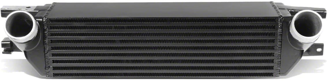 Mustang FMIC Bar and Plate Core Front Mount Intercooler; Black (15-23 ...