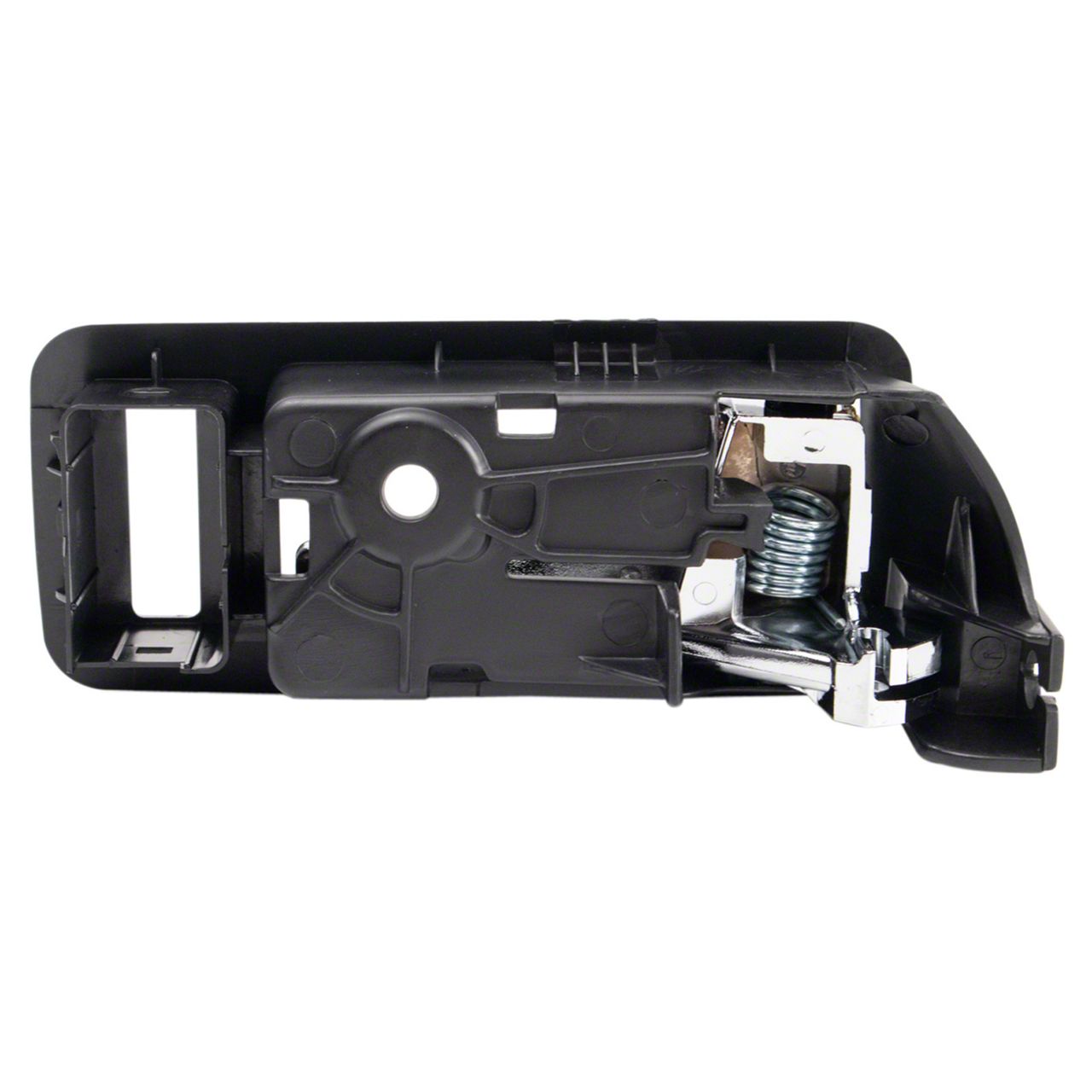 Mustang Interior Door Handle; Front Driver Side; Chrome and Black (06 ...