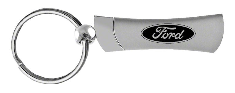 Mustang Key Chain; Ford Chrome Blade Key Fob