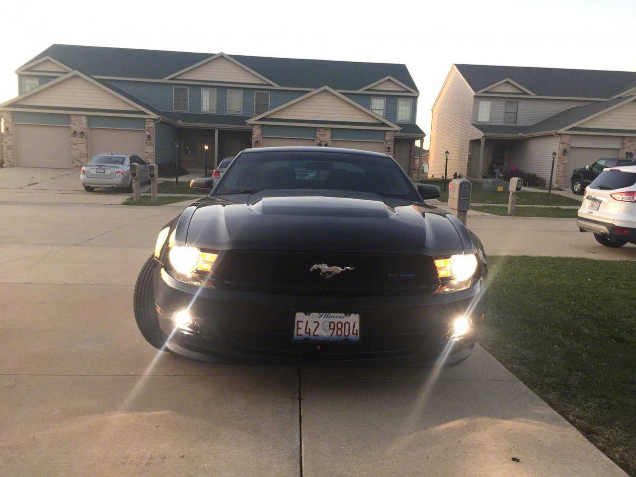 Mustang LED Halo Fog Lights (13-14 Mustang GT) - Free Shipping