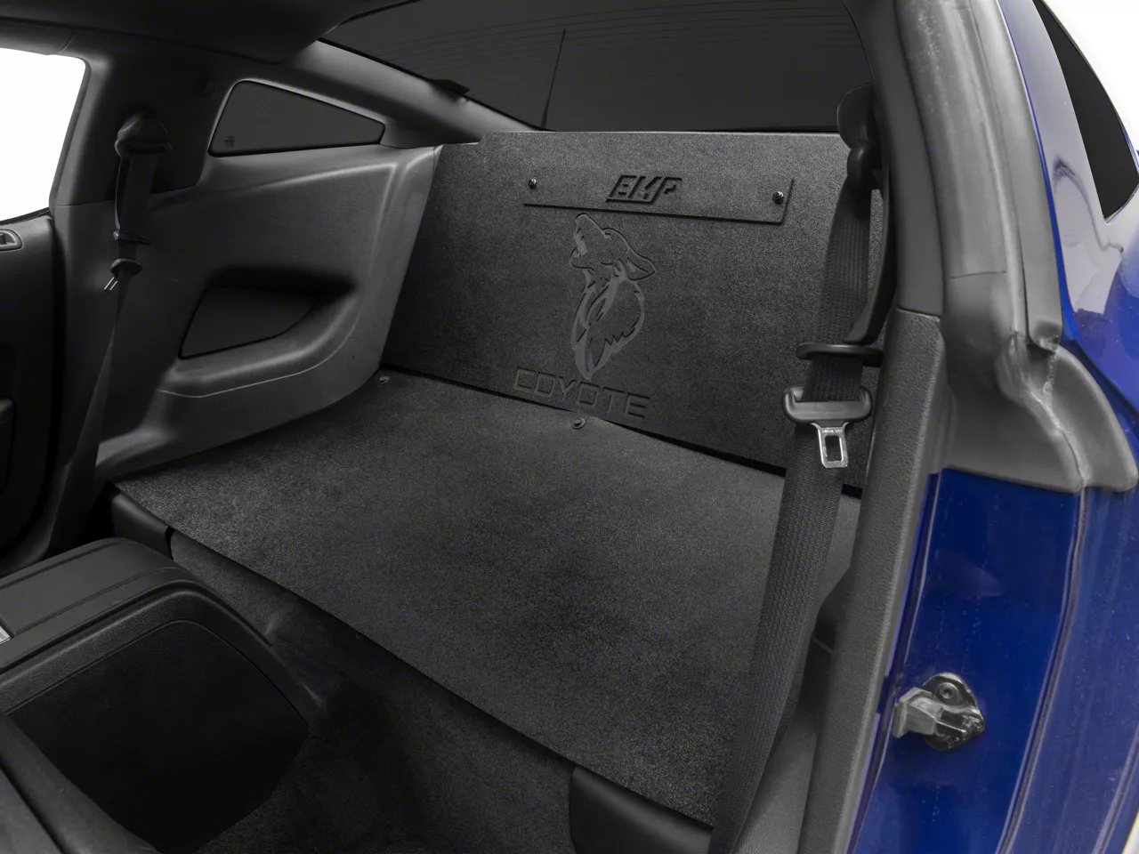 Mustang Lightweight Racer Rear Seat Delete Kit with Coyote Engraving ...