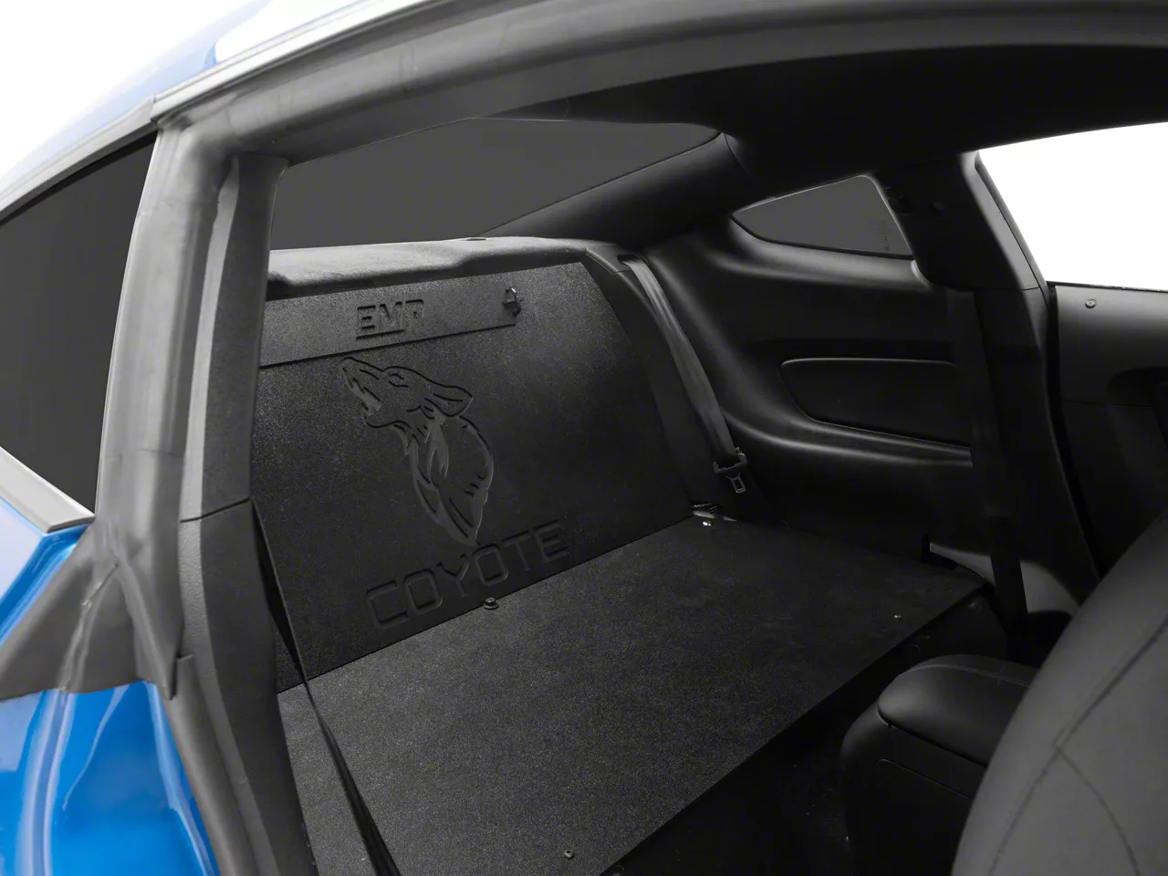 Mustang Lightweight Racer Rear Seat Delete Kit with Coyote Engraving ...