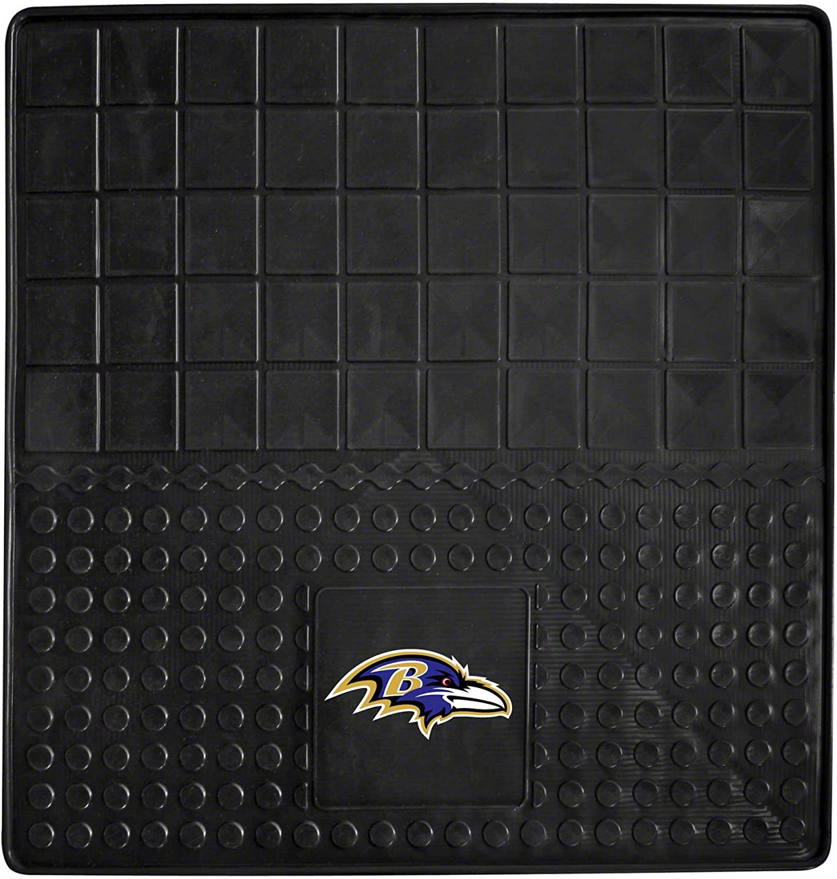 Mustang Molded Trunk Mat with Baltimore Ravens Logo (Universal; Some ...