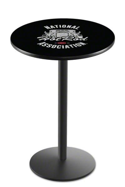 Mustang NHRA Hot Rod Pub Table; 42-Inch with 28-Inch Diameter Top ...
