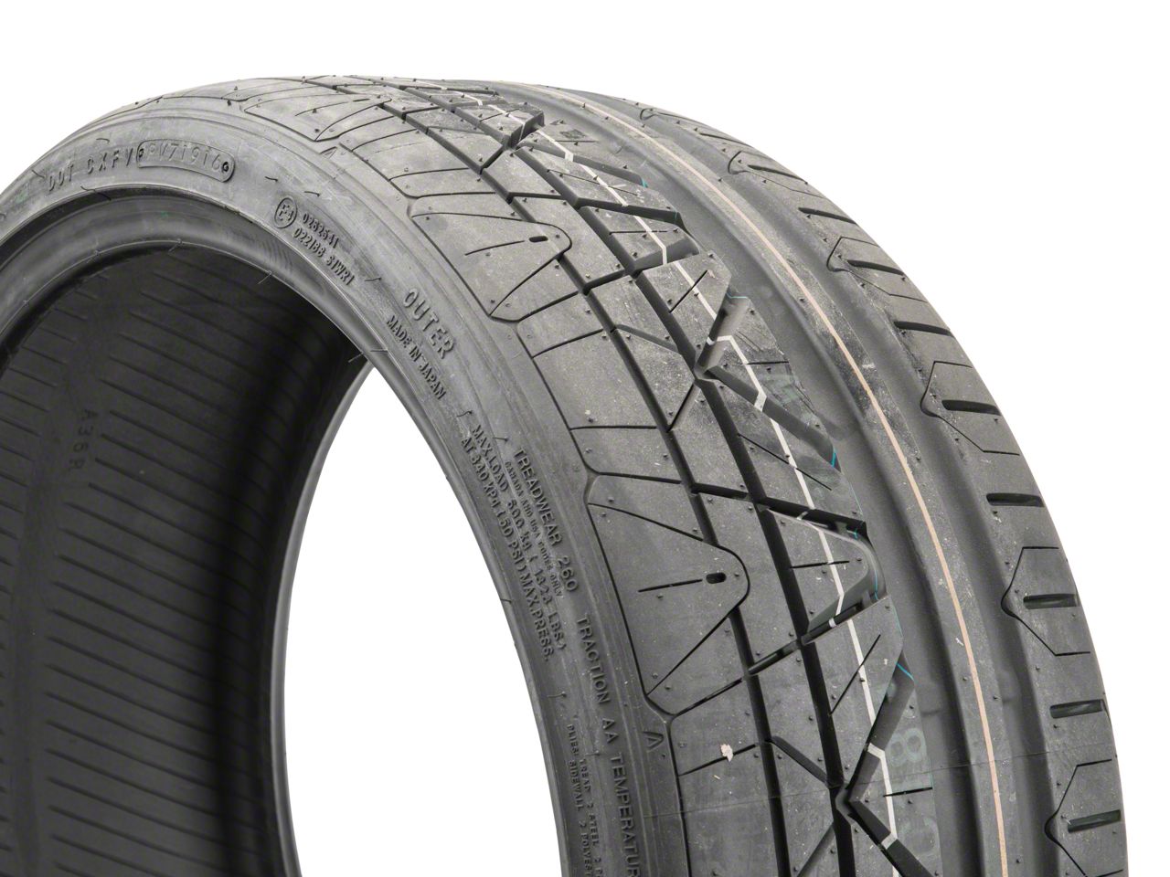 NITTO Mustang INVO Ultra-High Performance Tire 203310 (255/50R17) - Free Shipping