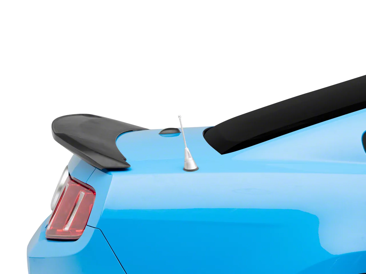 Mustang OE GT500 Style Rear Spoiler; Matte Black (10-14 Mustang) - Free ...