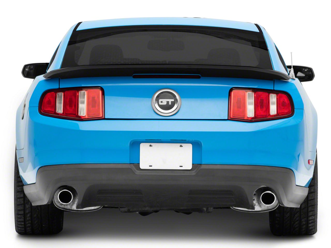 Mustang OE GT500 Style Rear Spoiler; Matte Black (10-14 Mustang) - Free ...