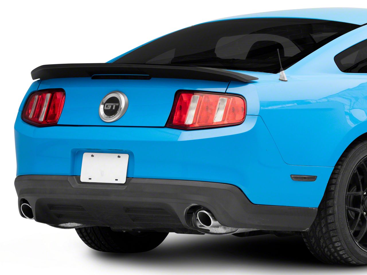 Mustang OE GT500 Style Rear Spoiler; Matte Black (10-14 Mustang) - Free ...