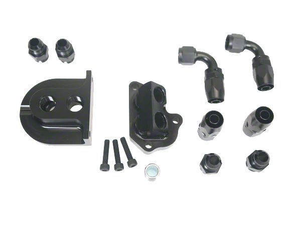 Mustang Oil Filter Relocation Kit (11-25 Mustang GT, GT350, Dark Horse ...