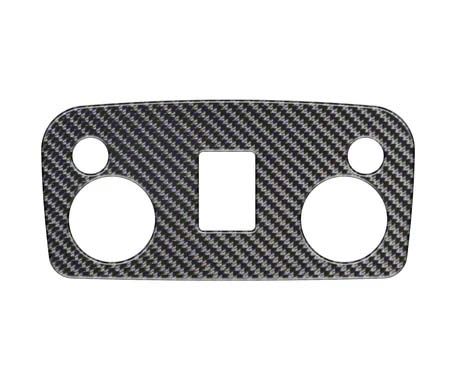 Mustang Overhead Switch Accent Trim; Forged Carbon Fiber (15-23 Mustang ...