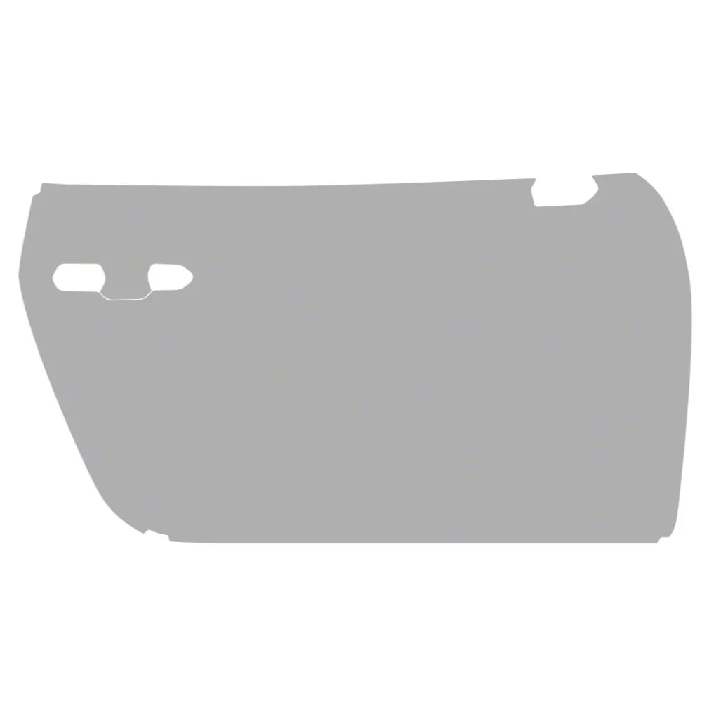 Mustang Paint Protection PPF Pre-Cut Kit; Full Passenger Side Door ...