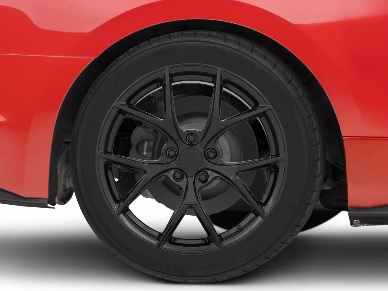 Mustang Performance Pack 2 Style Gloss Black Wheel; Rear Only; 19x10 ...