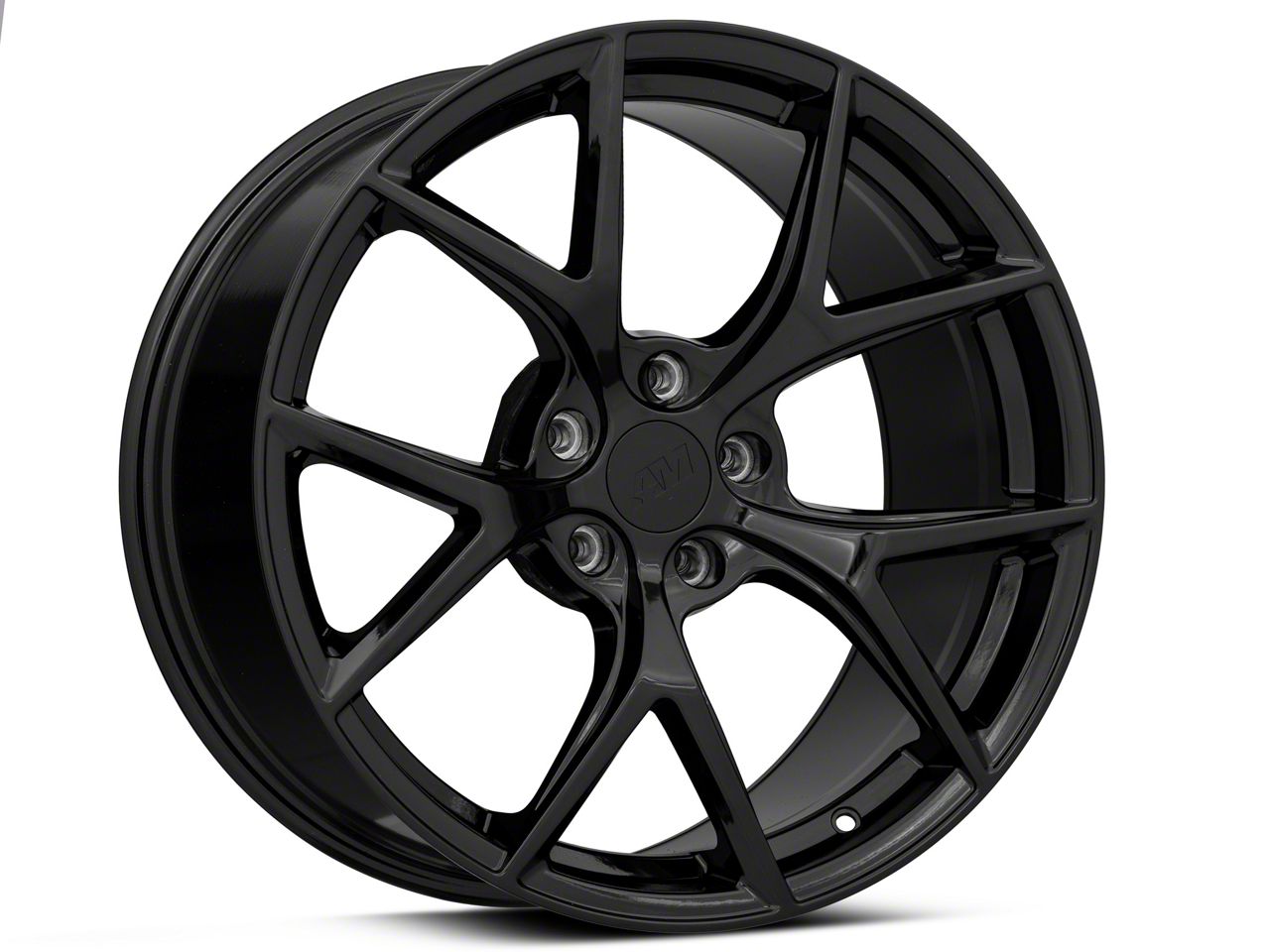 Mustang Performance Pack 2 Style Gloss Black Wheel; Rear Only; 19x10 ...