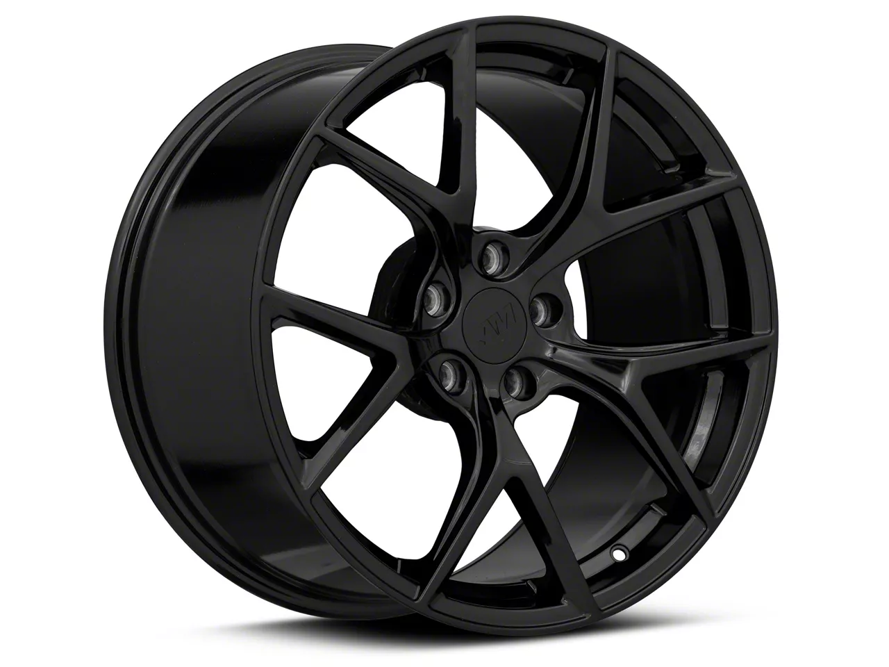 Mustang Performance Pack 2 Style Gloss Black Wheel; Rear Only; 19x10 ...