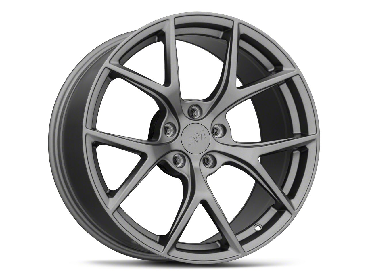 Mustang Performance Pack 2 Style Charcoal Wheel; Rear Only; 19x10; 48mm ...