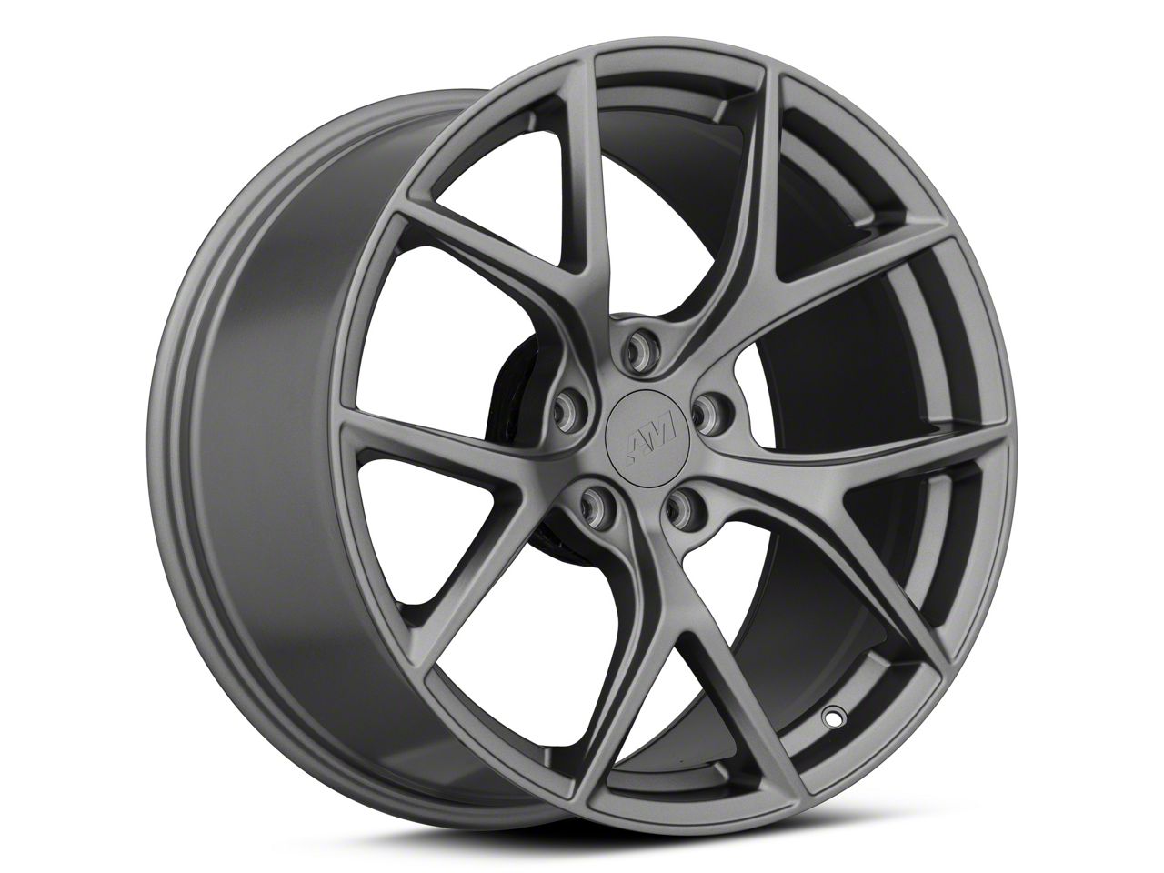 Mustang Performance Pack 2 Style Charcoal Wheel; Rear Only; 19x10; 48mm ...